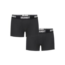 Brandit Herren Boxershorts &raquo; Herren Boxershorts Logo 2er Pack&laquo; 1 Stk. S, 1 Stk.