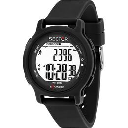 Sector Digital Watch male Black size One Size