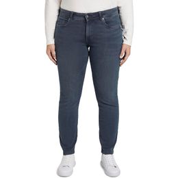 Tom Tailor Plus Damen Tom Tailor PLUS Slim-fit-Jeans blau 48, N-Gr