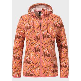 Sch&ouml;ffel Sch&ouml;ffel Damen Fleecejacke &raquo;Fleece Hoody Lugano L&laquo; mit Kapuze rosa 42