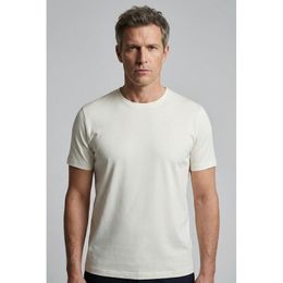 OLYMP Herren OLYMP T-Shirt basic, normale Passform, Rundhals wei&szlig; M