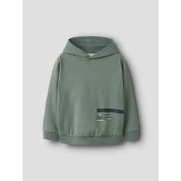name it Jungen Sweatshirt &raquo;NKMOLAF LS NREG SWE WH BRU PB&laquo; gr&uuml;n 146/152