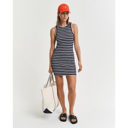 Gant Damen Sommerkleid &raquo;STRIPED TANK JERSEY DRESS&laquo; ohne &Auml;rmel blau XL, N-Gr