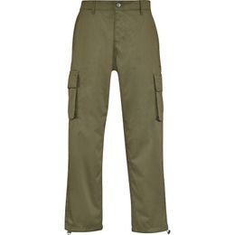 Dropsize Damen Cargohose &raquo; Herren Single Cargo Pocket Workwear Pants&laquo; W34, Normalgr&ouml;&szlig;en
