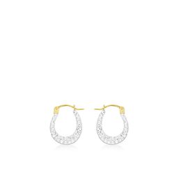 Lucardi Earrings 'Klassisch' female Gold size Onesize