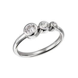 Firetti Damen &raquo;Schmuck Geschenk Silber 925 Silberring Ring glitzernd&laquo; mit Zirkonia (synth.) silber