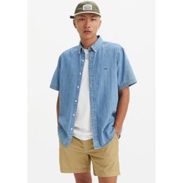 Levi's Levi's Herren Jeanshemd &raquo;SS AUTHENTIC BUTTON DOWN&laquo; blau L, N-Gr