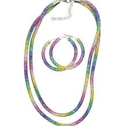 Collezione Alessandro Jewelry Set 'Rainbow' female Mixed colors size One Size