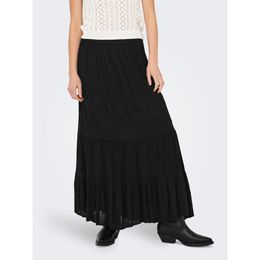 Only Damen Only Maxirock &raquo;ONLCHIARA BRODERIE LONG SKIRT PTM&laquo; schwarz S (36)