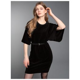 TRIGEMA Damen Jerseykleid &raquo;TRIGEMA Nicki Kleid mit weiten &Auml;rmeln&laquo; 1 tlg. schwarz S, US-Gr&ouml;&szlig;en