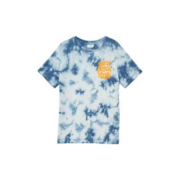 s.Oliver Junior Jungen s.Oliver Junior T-Shirt mit Batikmuster blau 104/110