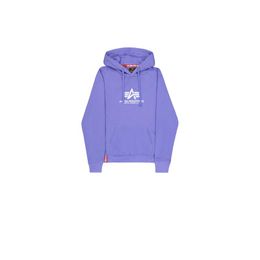 Alpha Industries Damen Hoodie &raquo;New Basic Hoodie BL W&laquo; lila M