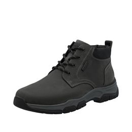 Rieker Herren Schn&uuml;rboots Stiefelette, Casual Boots mit Schaftrandpolsterung, TEX-Membran schwarz 46