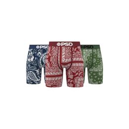 Psd Herren PSD Boxershorts &raquo;PSD DARK BANDANA 3 BOXERSHORTS PACK&laquo; 1 Stk. XXL, 1 Stk.