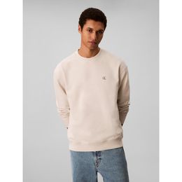 Calvin Klein Jeans Herren Sweatshirt, regular fit, Rundhalsausschnitt grau M