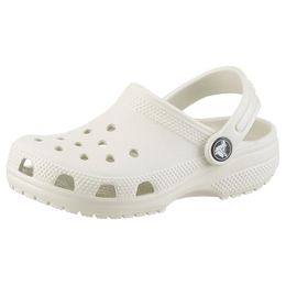 Crocs M&auml;dchen Clog &raquo;Classic K&laquo; Sommerschuh, Hausschuh, Badeschuh mit schwenkbarem Fersenriemchen beige 34