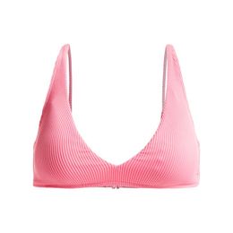 Roxy Damen Triangel-Bikini-Top &raquo;Rib Love The Oceana V&laquo; pink XXL, Cup B