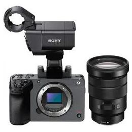 Sony ILME-FX30 + Griff + SEL 18-105mm f4 G PZ OSS