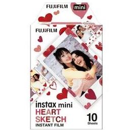 Fujifilm Instax Mini Film Heart Sketch