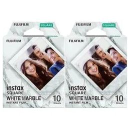 Fujifilm Instax Square Film White Marble 2er Pack