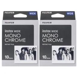 Fujifilm Instax WIDE Film Monochrome 2er Pack