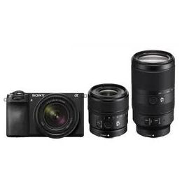 Sony Alpha ILCE-6700 + 18-135mm + 15mm f1,4 G + 70-350mm f4,5-6,3 G