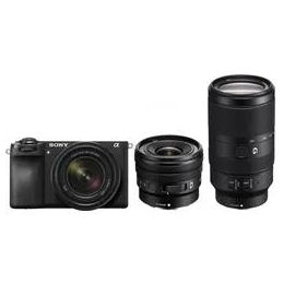 Sony Alpha ILCE-6700 + 18-135mm + 10-20mm f4 G + 70-350mm f4,5-6,3 G