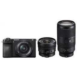 Sony Alpha ILCE-6700 + 16-50mm + 10-20mm f4 G + 70-350mm f4,5-6,3 G