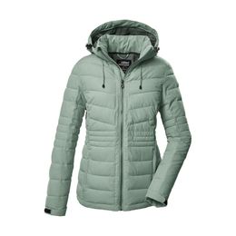 Killtec Damen Steppjacke &raquo;KOW 10 WMN QLTD JCKT&laquo; Damenjacke: abnehmbare Kapuze, wasserabweisend, atmungsaktiv 46