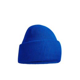 Yuhu Beanie aus Polyester Unisex f&uuml;r Herbst und Winter in Blau | Gr.: onesize