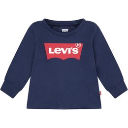 Levi's Kids M&auml;dchen Levi's Kids Langarmshirt &raquo;BATWING TEE&laquo; UNISEX blau 9/74