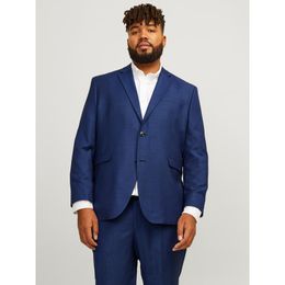 Jack & Jones PlusSize Jack & Jones Plussize Herren Jack & Jones PlusSize Sakko &raquo;JPRSOLARIS BLAZER NOOS PLS&laquo; blau 62