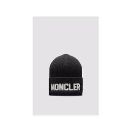 Moncler M&uuml;tze aus Wolle in Schwarz | Gr.: onesize