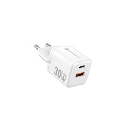Wisam FORCELL GaN Ladeger&auml;t 30W USB-C/A PD QC Wei&szlig; | Gr.: onesize