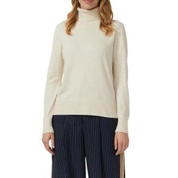 s.Oliver Damen s.Oliver Strickpullover mit Rollkragen beige 34