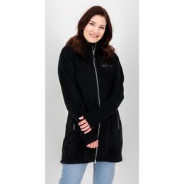 DEPROC Active Damen DEPROC Active Fleecejacke &raquo;WAWA PEAK&laquo; mit 2-Wege-Rei&szlig;verschluss schwarz 36 (S)