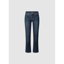 Pepe Jeans Damen &raquo;SLIM JEANS LW&laquo; mit doppeltem Knopfverschluss blau 32, L&auml;nge 32