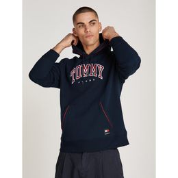 Tommy Jeans Herren Hoodie &raquo;TJM RLX VARSITY PIPPING HOOD EXT&laquo; blau M