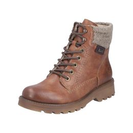 Rieker Damen Schn&uuml;rstiefelette &raquo; Stiefelette Lederimitat/Textil&laquo; 39
