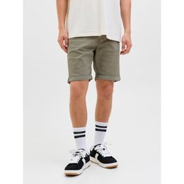 Jack & Jones Jack & Jones Herren Shorts &raquo;JJIRICK JJORIGINAL SHORTS SQ 913 SN&laquo; im Five-Pocket Style gr&uuml;n XS, N-Gr