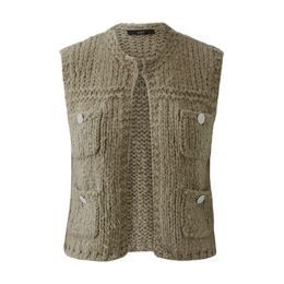 Oui Strickweste in brindle | Gr.: 38