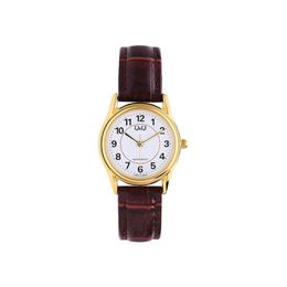 Q&q Analog Watch 'Klassisch' female Brown size Onesize