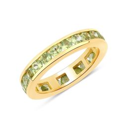 Rafaela Donata Ring Sterling Silber Peridot in gelbgold | Gr.: 52