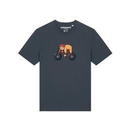 wat? Apparel T-Shirt Sloth in India Ink Grey | Gr.: 46