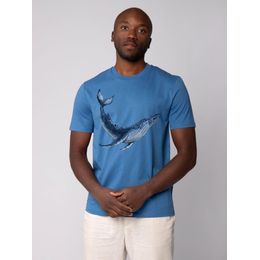 wat? Apparel T-Shirt Wal in Bright Blue | Gr.: 46