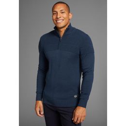 Bruno Banani Herren Troyer mit Rei&szlig;verschluss blau 4XL (68/70)