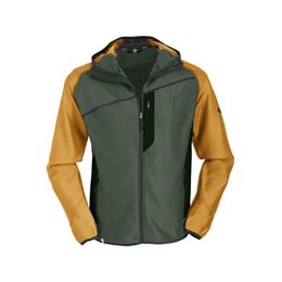 Maul Sport Stretchfleecejacke Taufstein II mit Kapuze in Tannengr&uuml;n | Gr.: 52