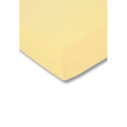 Estella Spannbetttuch Feinjersey in quitte | Gr.: 100 x 200