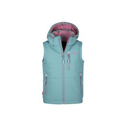 Trollkids Funktionsweste Narvik XT in glacier green/orchid | Gr.: 140
