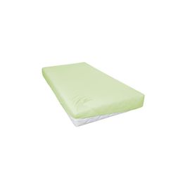 H.G. Hahn-Haustextilien H.G. Hahn Spannbetttuch Primera Elastan Feinjersey in limone | Gr.: 140 x 200